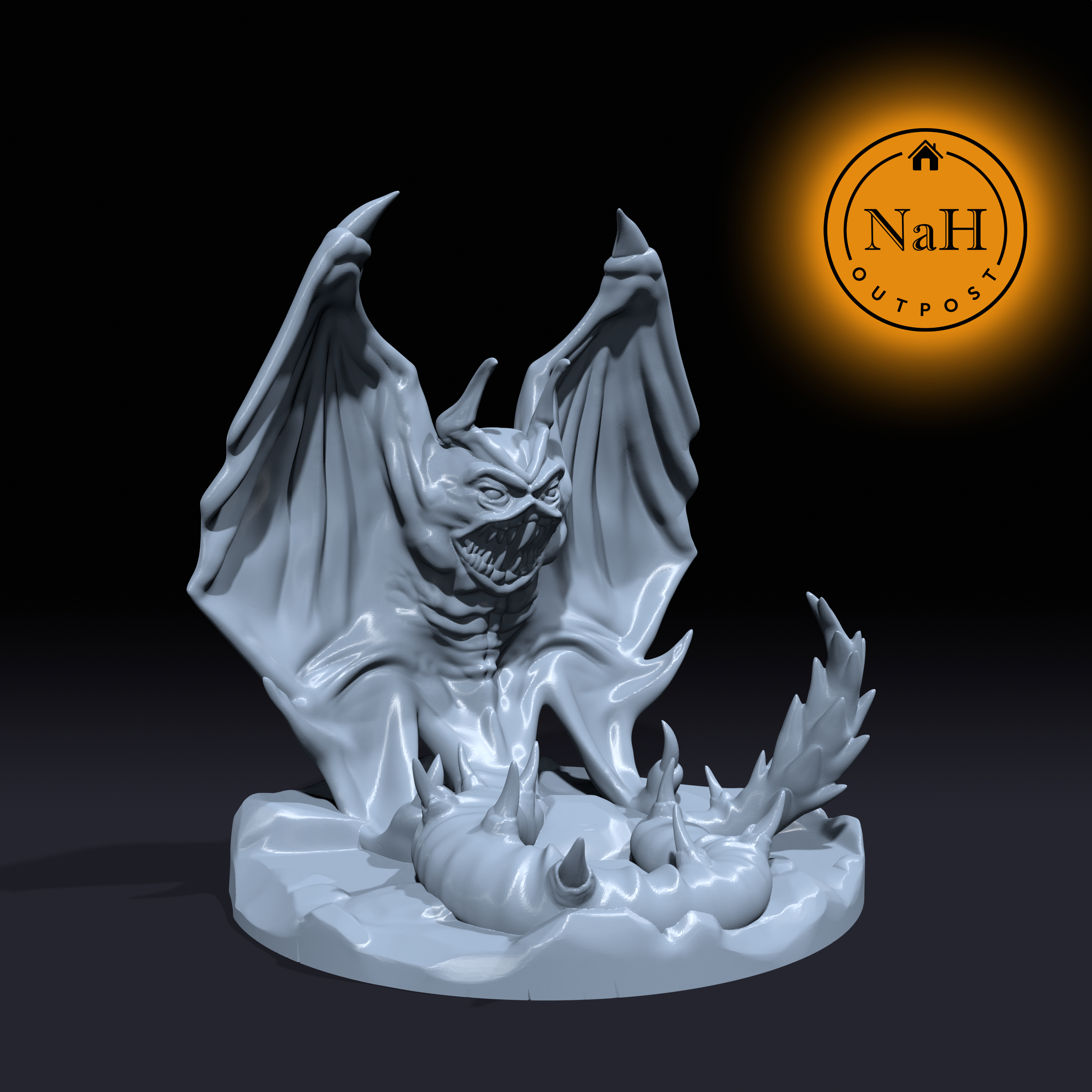 Blackwing, the Void Manta | Cloaker | Shadow Fiend Miniature for ...