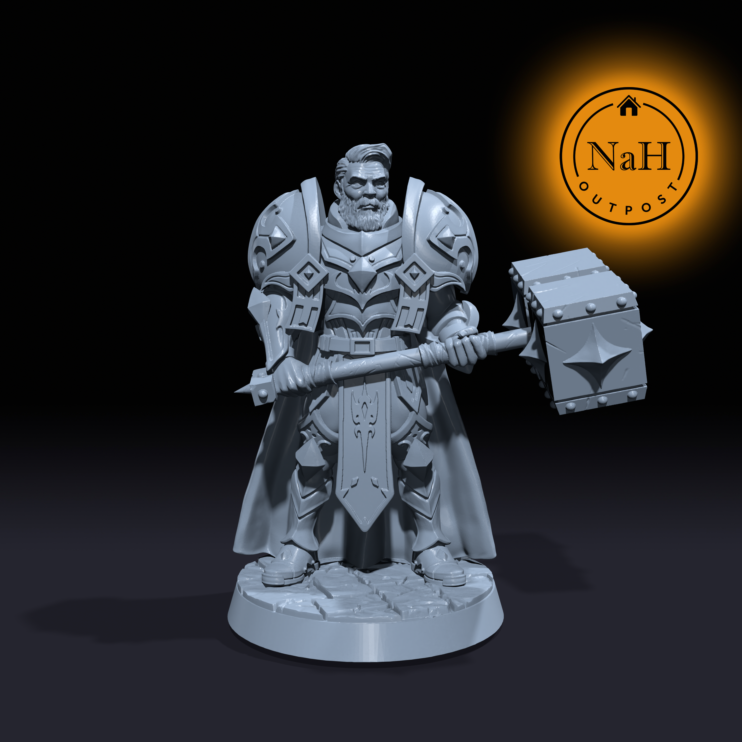 Gareth Lightbringer | Sir Warrick | Human Male Paladin or Cleric ...